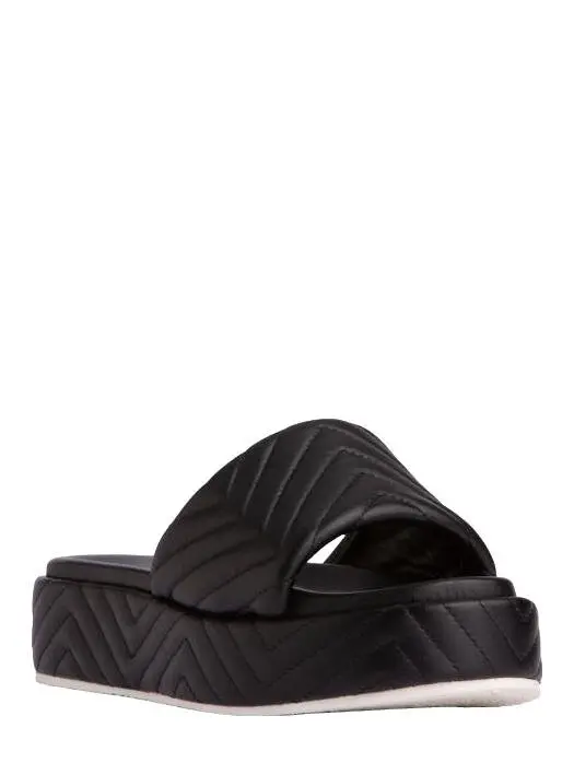 BEAUTIISOLES BY ROBYN SHREIBER Deedee Platform Sandal - Black