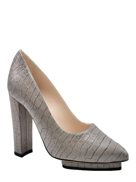 BEAUTIISOLES BY ROBYN SHREIBER Pippa Leather Pump - Taupe