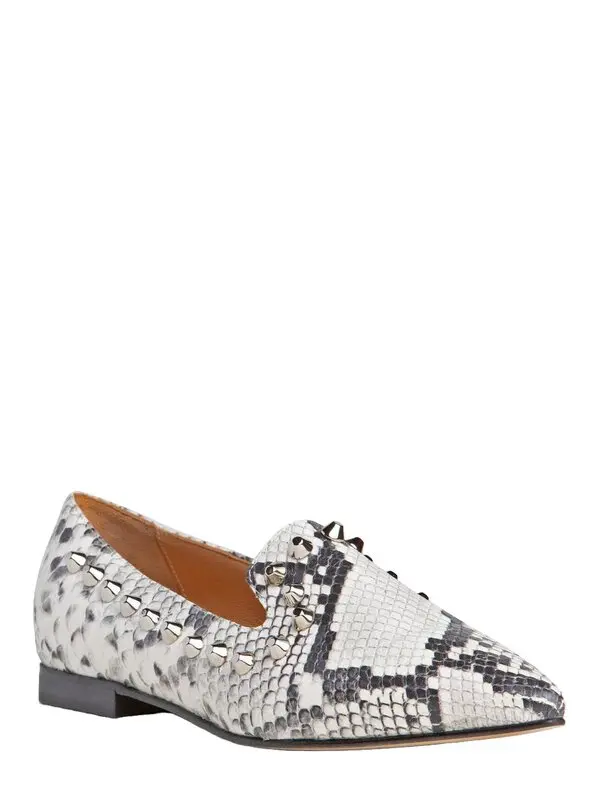 BEAUTIISOLES BY ROBYN SHREIBER Celeste Studded Loafer - Animal Print