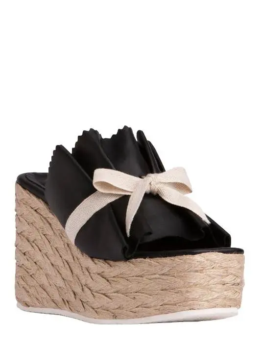 BEAUTIISOLES BY ROBYN SHREIBER Noelle Platform Sandal - Black