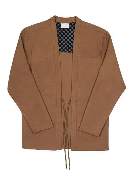 AKASHI-KAMA Technical Noragi Jacket - Kona Coffee