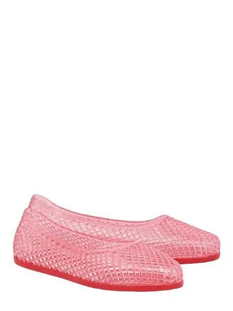 ANCIENT GREEK SANDALS Iro Mesh Jelly Flat - Pink