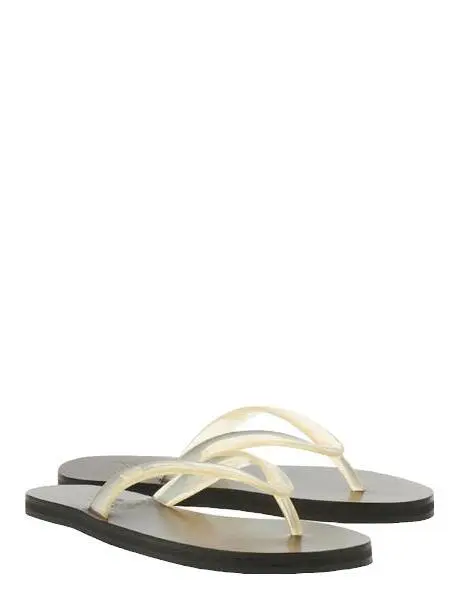 ANCIENT GREEK SANDALS Saionara Jelly Flip Flop - Natural