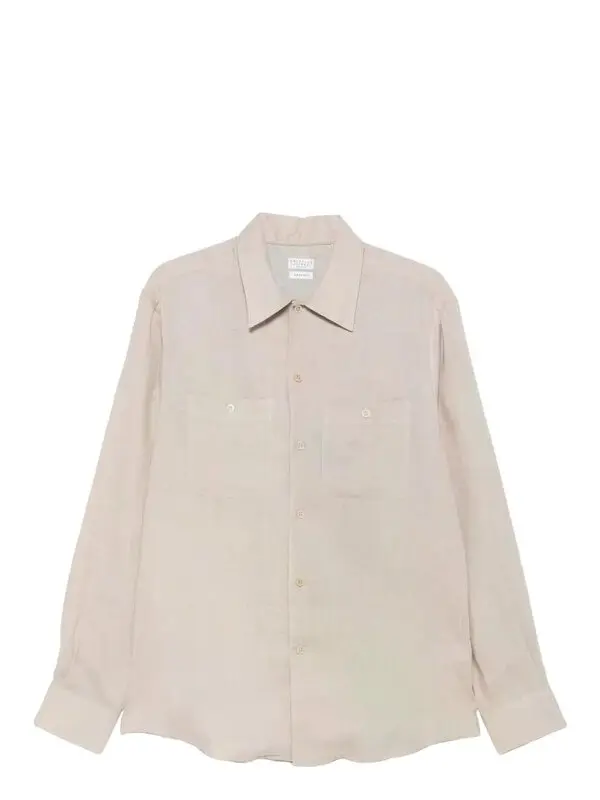 Brunello Cucinelli Pocket Shirt - Neutrals