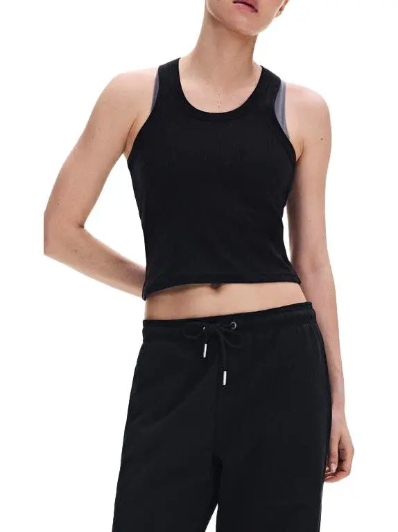 On X Zendaya All Day Rib Tank - Black