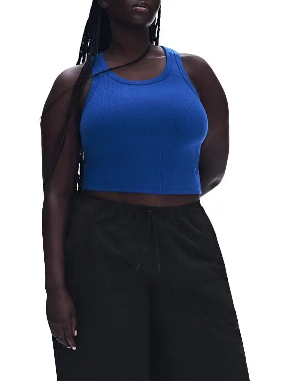 On X Zendaya All Day Rib Tank - Indigo