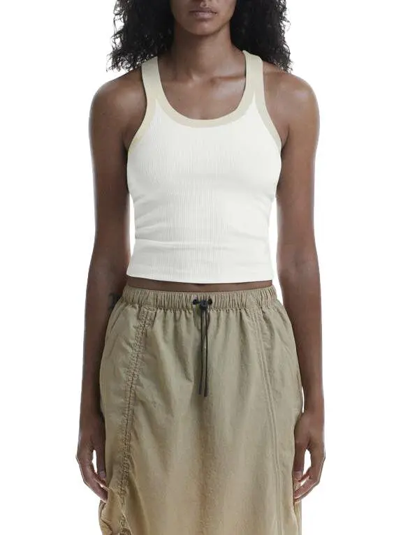 On X Zendaya All Day Rib Tank - Ivory