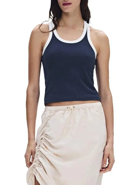 On X Zendaya All Day Rib Tank - Midnight