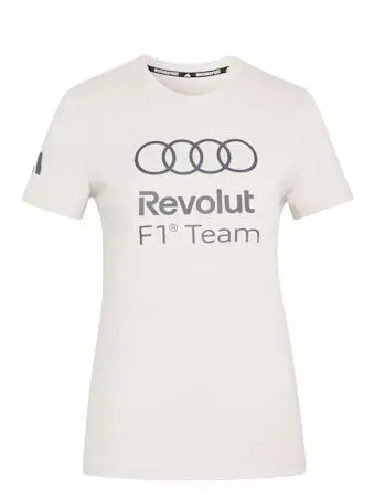Adidas Audi Revolut F1 Team Dna Graphic Tee Shirt - Chalk Pearl