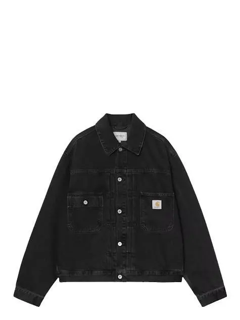 Carhartt Belmar Denim Jacket - Black (stone Washed)
