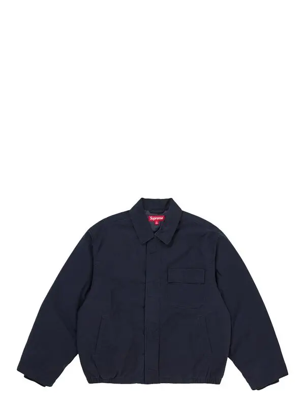 Supreme Cordura Twill Utility Jacket - Navy Blue