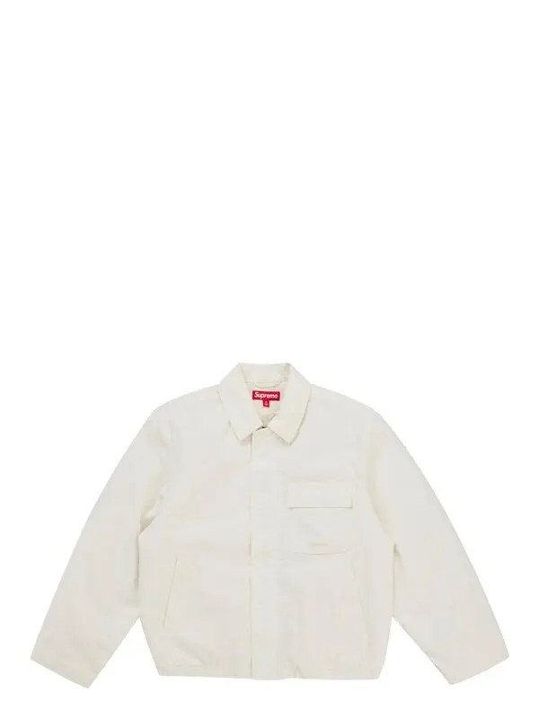 Supreme Cordura Twill Utility Jacket - White
