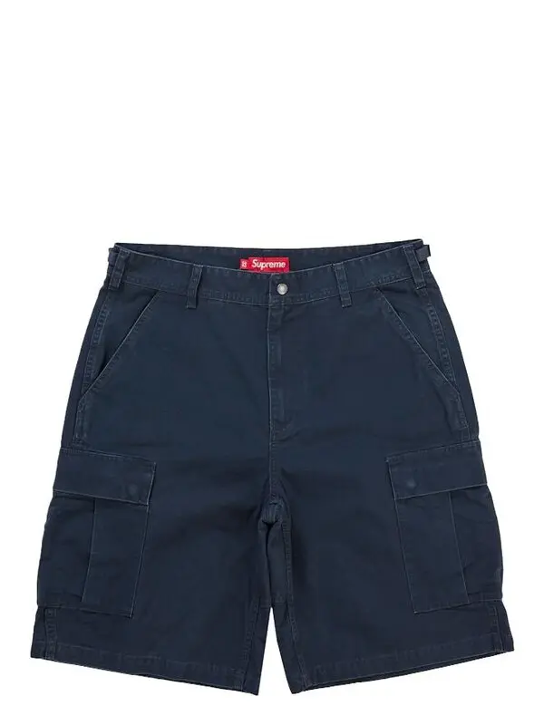 Supreme Cargo Shorts - Navy Blue