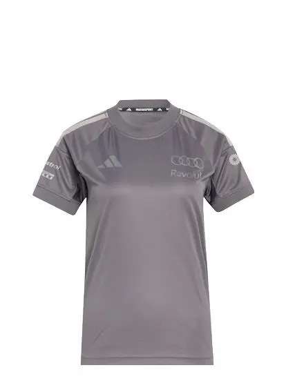 Adidas Audi Revolut F1 Team Replica Jersey - Grey Strata/iron Metallic