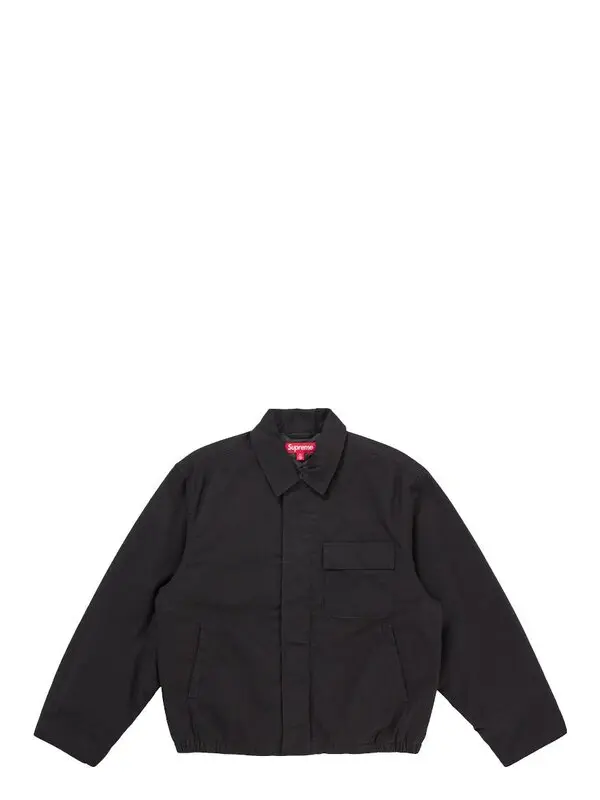 Supreme Cordura Twill Utility Jacket - Black