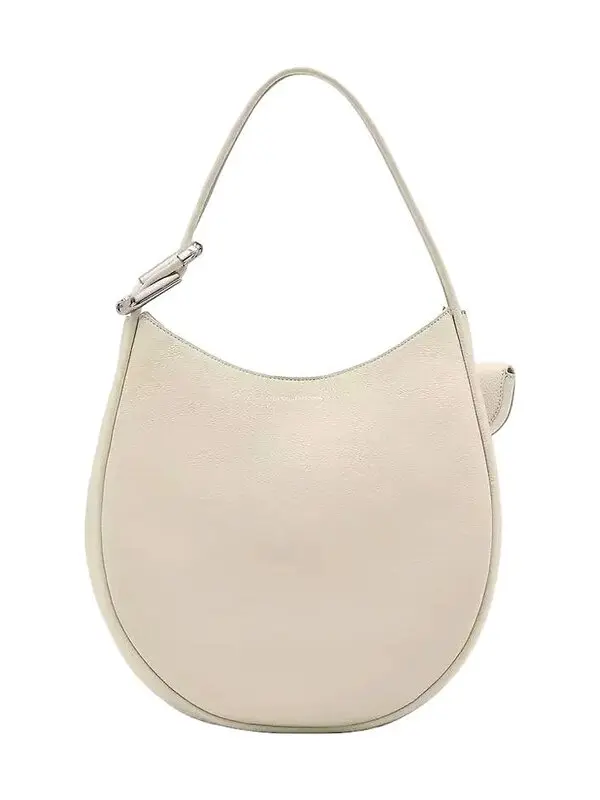 Marc Jacobs Leather Large Hobo Bag - Cloud White