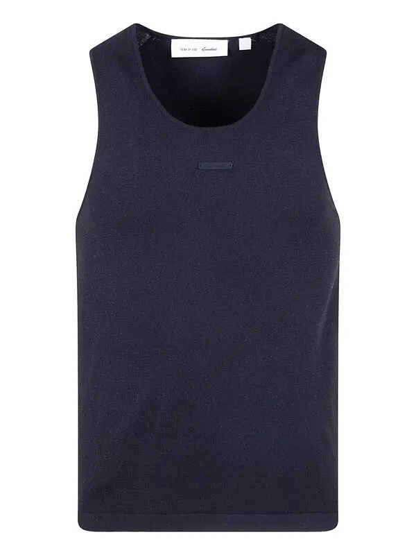 Fear Of God Classic Knit Tank - Black