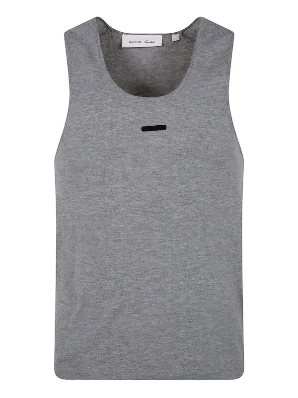 Fear Of God Classic Knit Tank - Gray