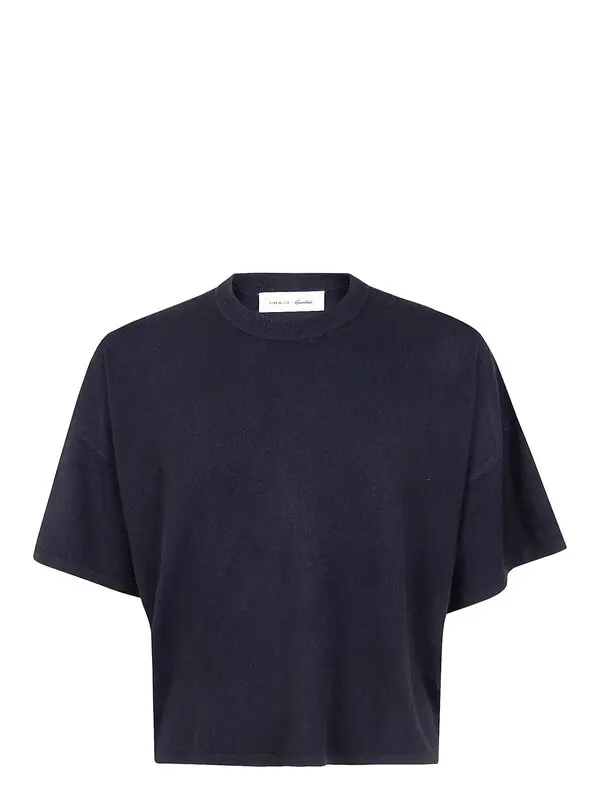 Fear Of God Boxy Knit Tee - Black