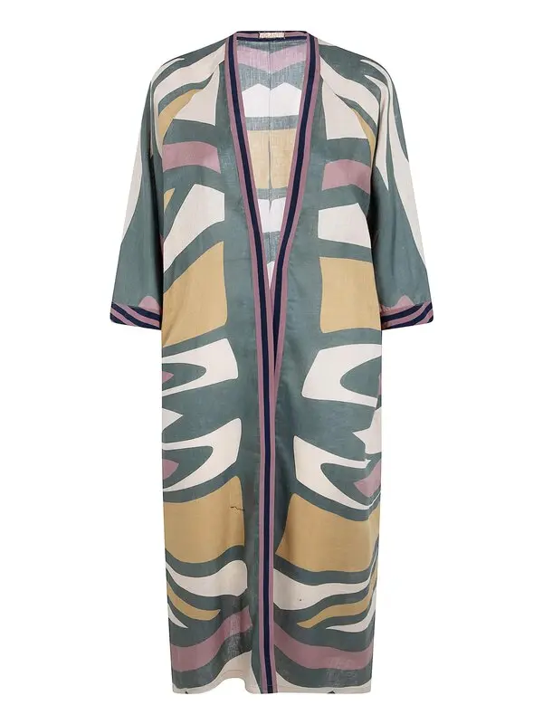 VOLANTIS Cardy Kimono Jacket - Multi