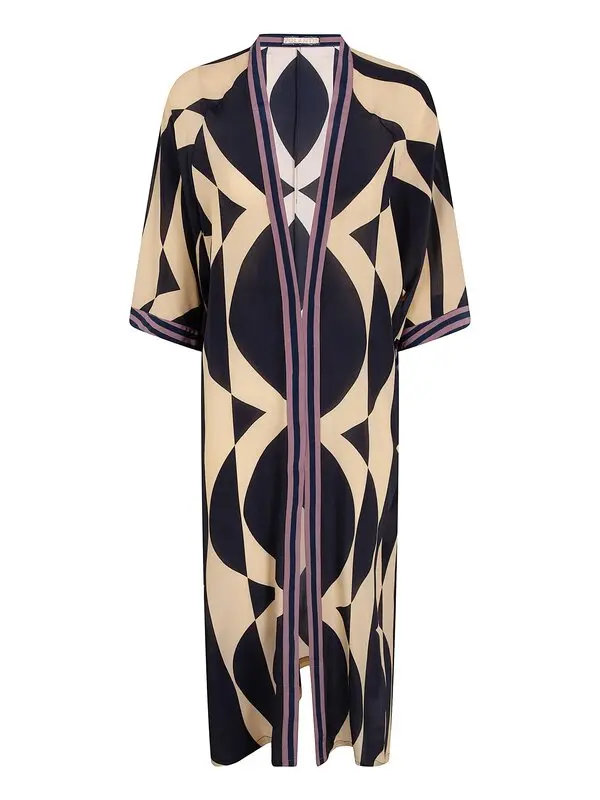 VOLANTIS Cardy Kimono Jacket - Multi