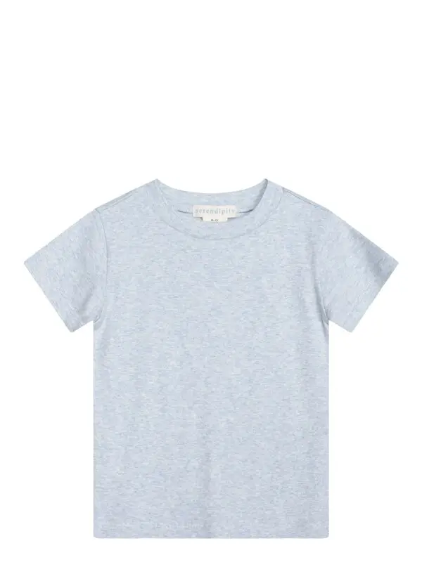 SERENDIPITY ORGANICS Organic Cotton Short Sleeve T-shirt - Gray