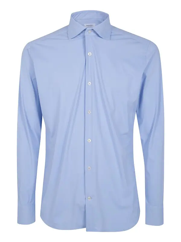 TINTORIA MATTEI 954 Technical Shirt - Blue