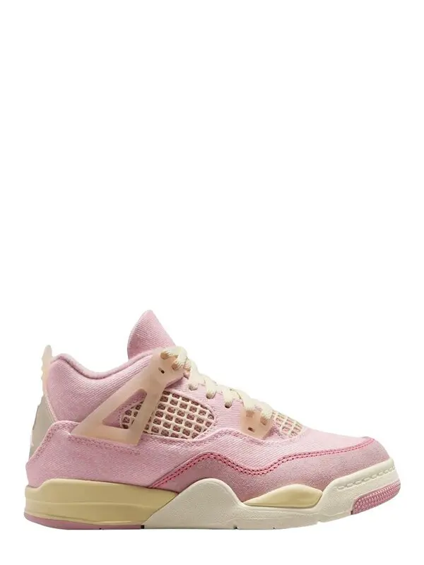 JORDAN 4 Retro Sneakers - Iced Carmine/coconut Milk/muslin