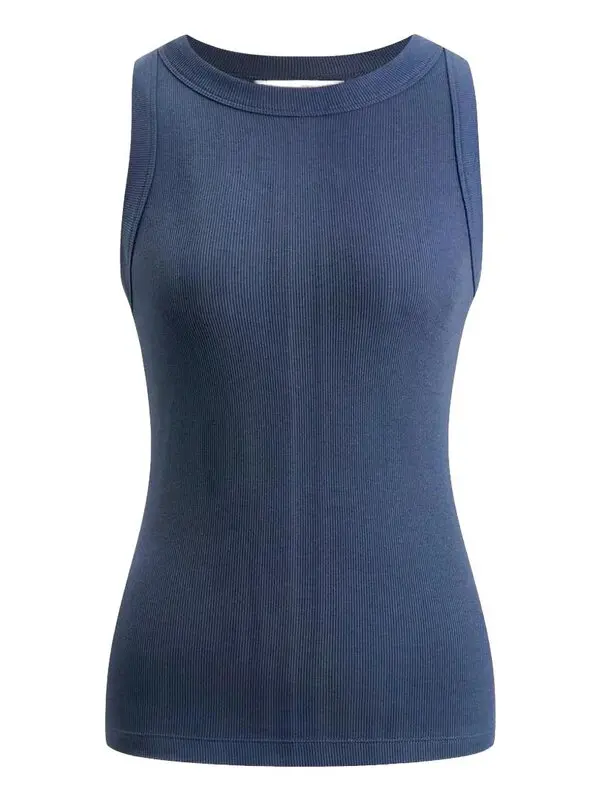 12 STOREEZ Infinity Tank Top - Blue