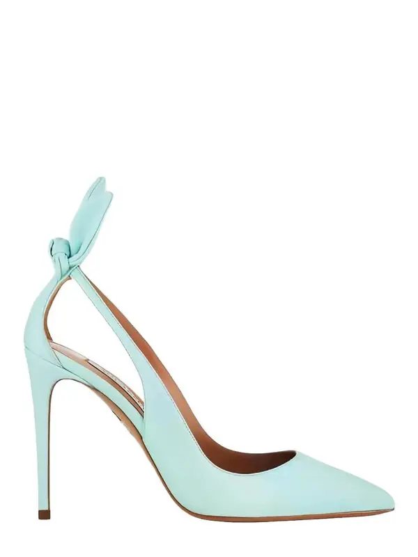 AQUAZZURA Bow-detail Pumps - Blue