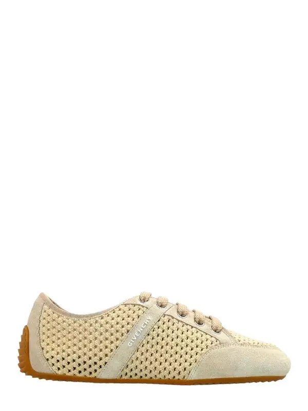 Givenchy Perforated Lace-up Sneakers - Neutrals
