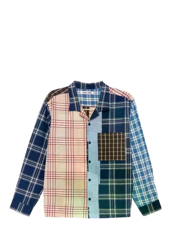 STORY MFG. Greetings Shirt - Blue