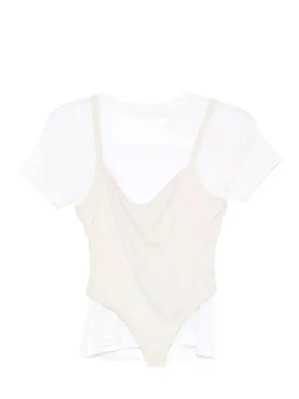 ALAINPAUL Double Layered T-shirt - White