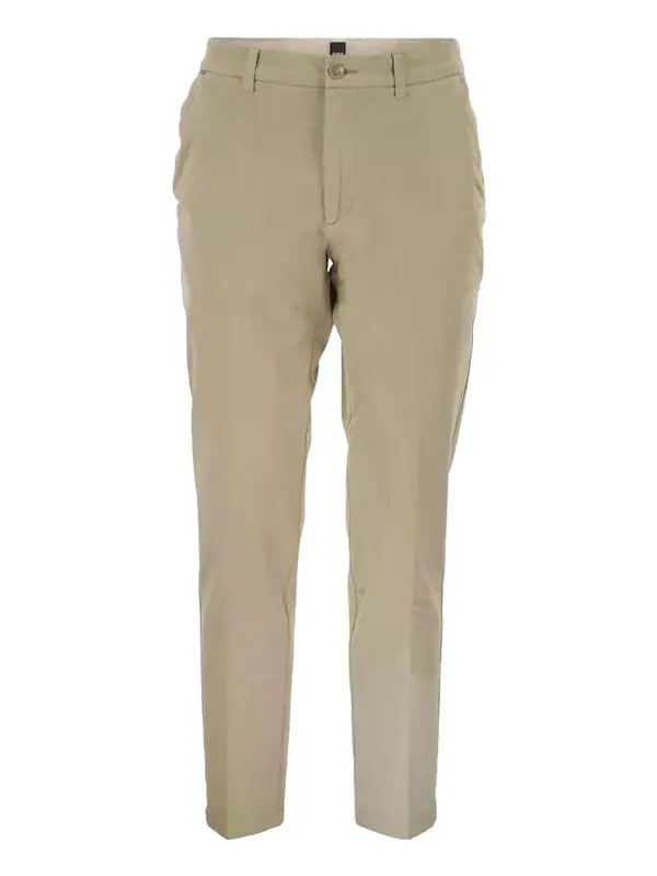 BOSS Slim-fit Chino Trousers - Neutrals