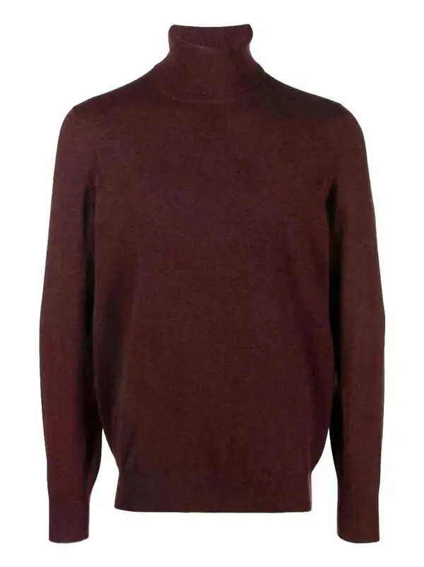 Brunello Cucinelli Roll-neck Sweater - Red