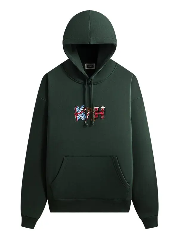 Kith Kithmas Decor Nelson Stadium Hoodie - Green
