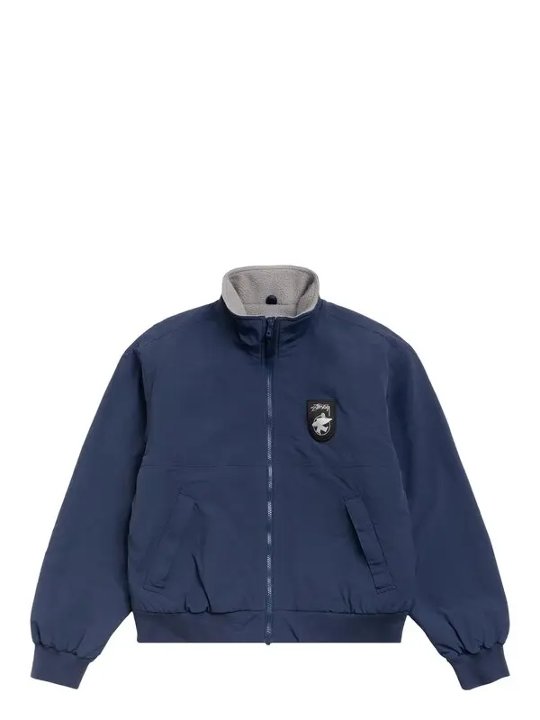 StÜssy Polar Fleece Lined Jacket - Blue