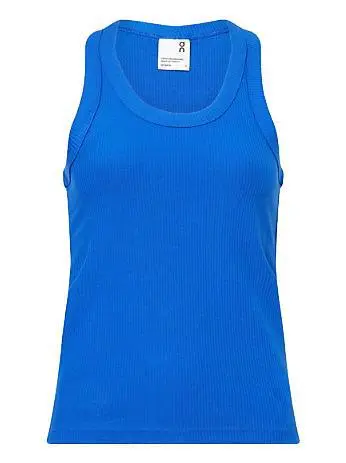 On Zendaya X All-day Ribbed Limited Edition Jersey Tank Top - Indigo