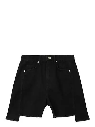 ALLSAINTS Frankie High-rise Denim Shorts - Black