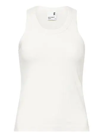 On Zendaya X All-day Ribbed Jersey Tank Top - Ivory