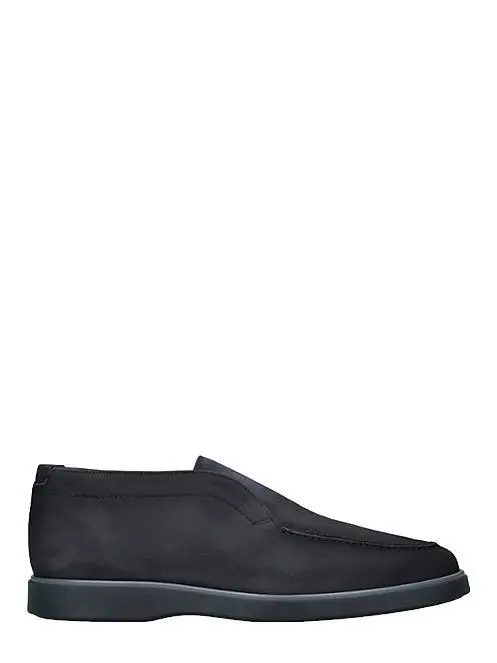 Magnanni Paraiso Suede Mid-top Loafers - Navy