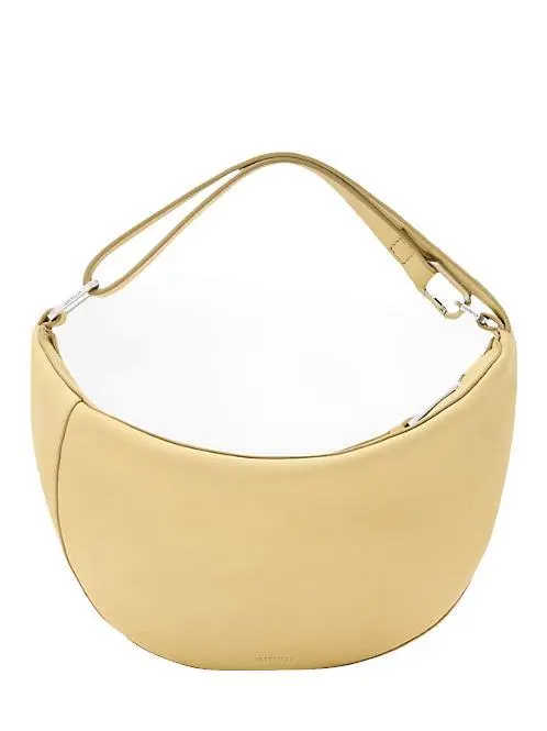 ALLSAINTS Luna Micro Leather Shoulder Bag - Mellow Yellow