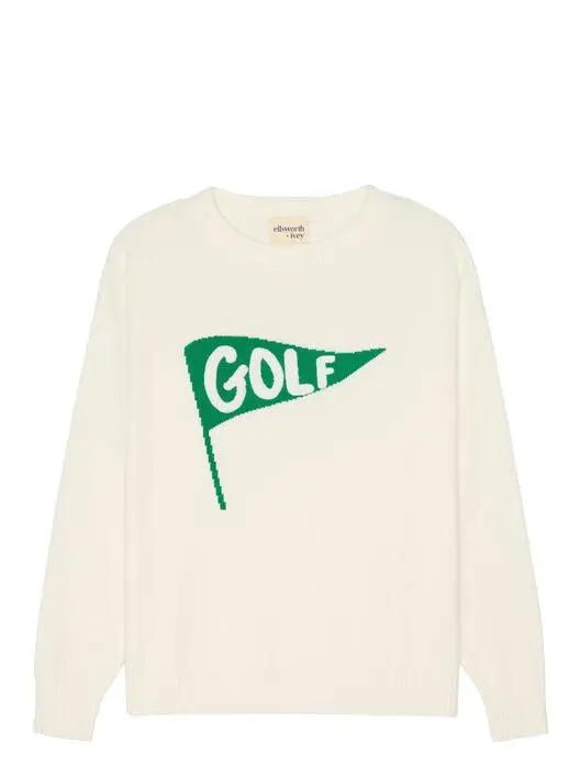 ELLSWORTH + IVEY Riley Crew Golf Pennant - Neutral