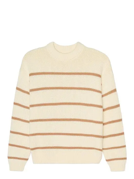 ELLSWORTH + IVEY Marlowe Oversized Sweater - Natural