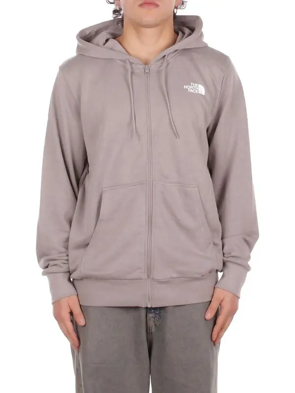 The North Face Zip-up Hoodie - Grey
