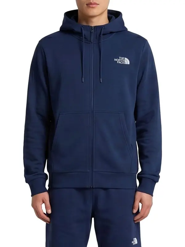 The North Face Zip-up Hoodie - Navy