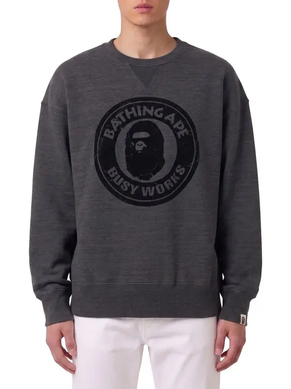 A BATHING APE Crewneck Sweatshirt - Grey