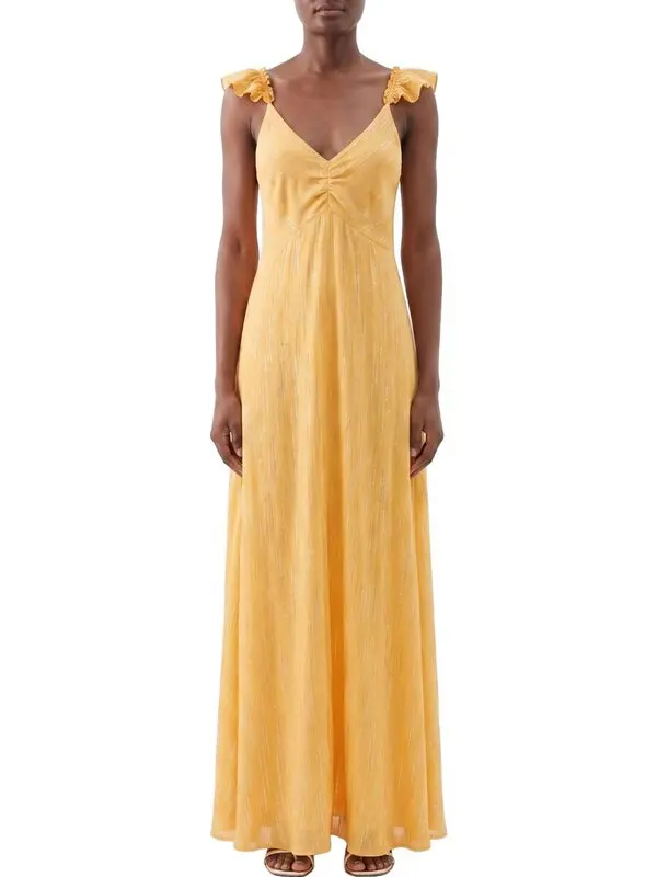 FORTE_FORTE Maxi Dress - Tangerine