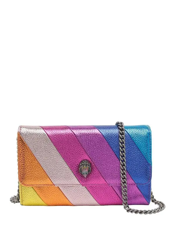 Kurt Geiger Rainbow Stripe Wallet - Multicolor