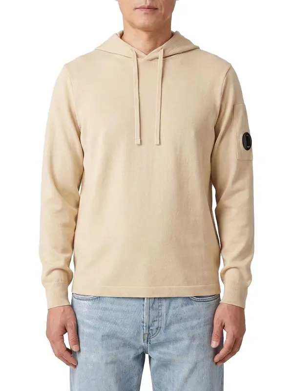C.P. COMPANY Hooded Sweatshirt - Beige